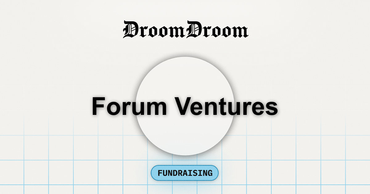 Forum Ventures | Portfolio & Latest Investments | DroomDroom Fundraising